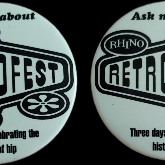 Rhino Entertainment | Other | 999 Vtg Rhino Retrofest Three Days ...